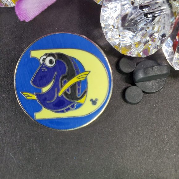 Disney | Jewelry | Disney Parks Hidden Mickey Finding Nemo D For Dory ...